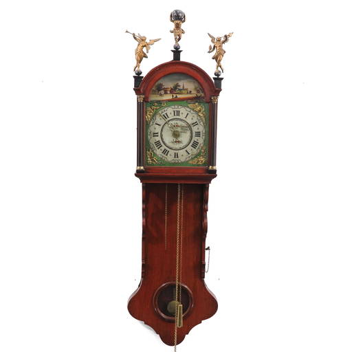 A 19th Century Friesland Wall Clock (#1145) on Mar 01, 2022 ...