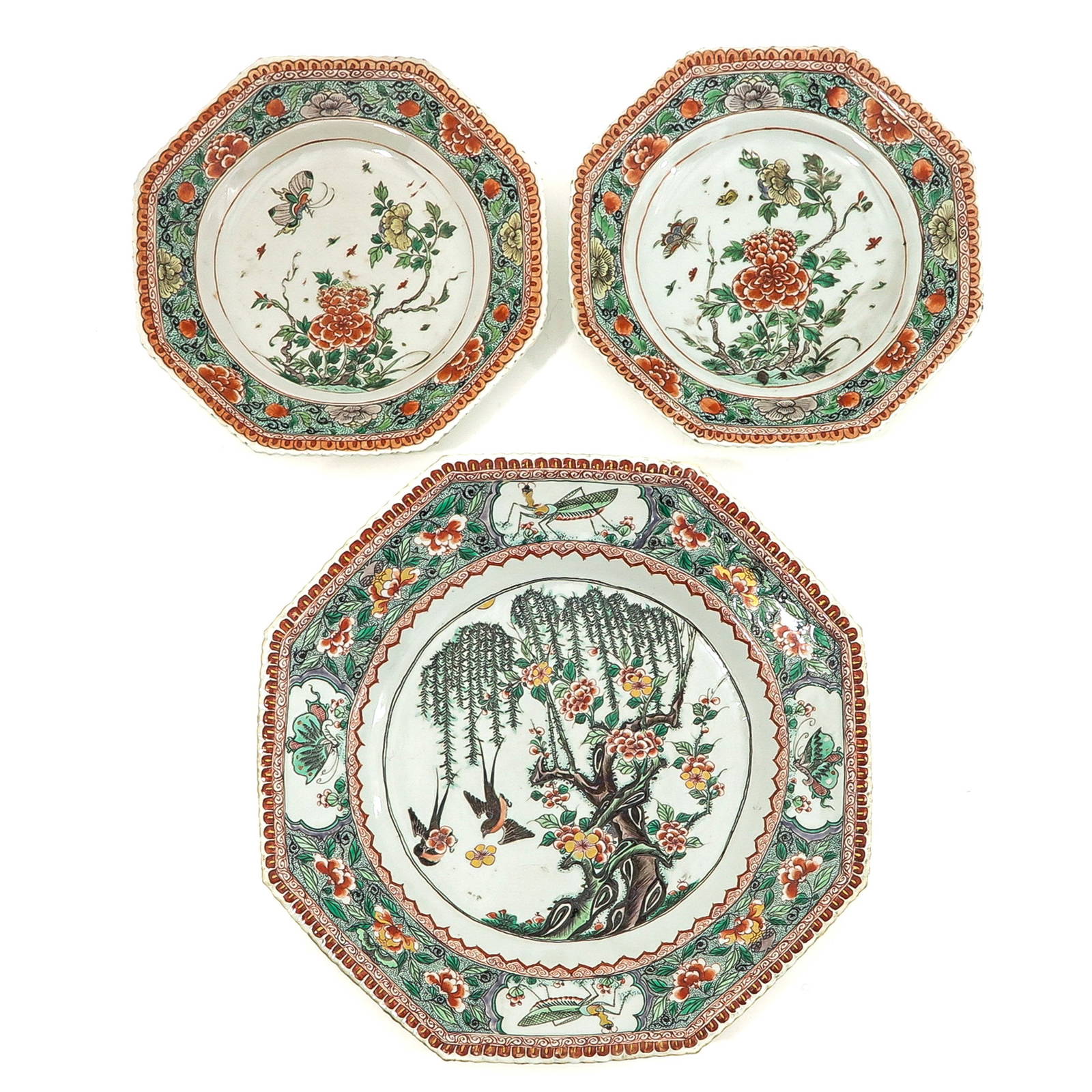 A Collection Of 3 Plates Auction