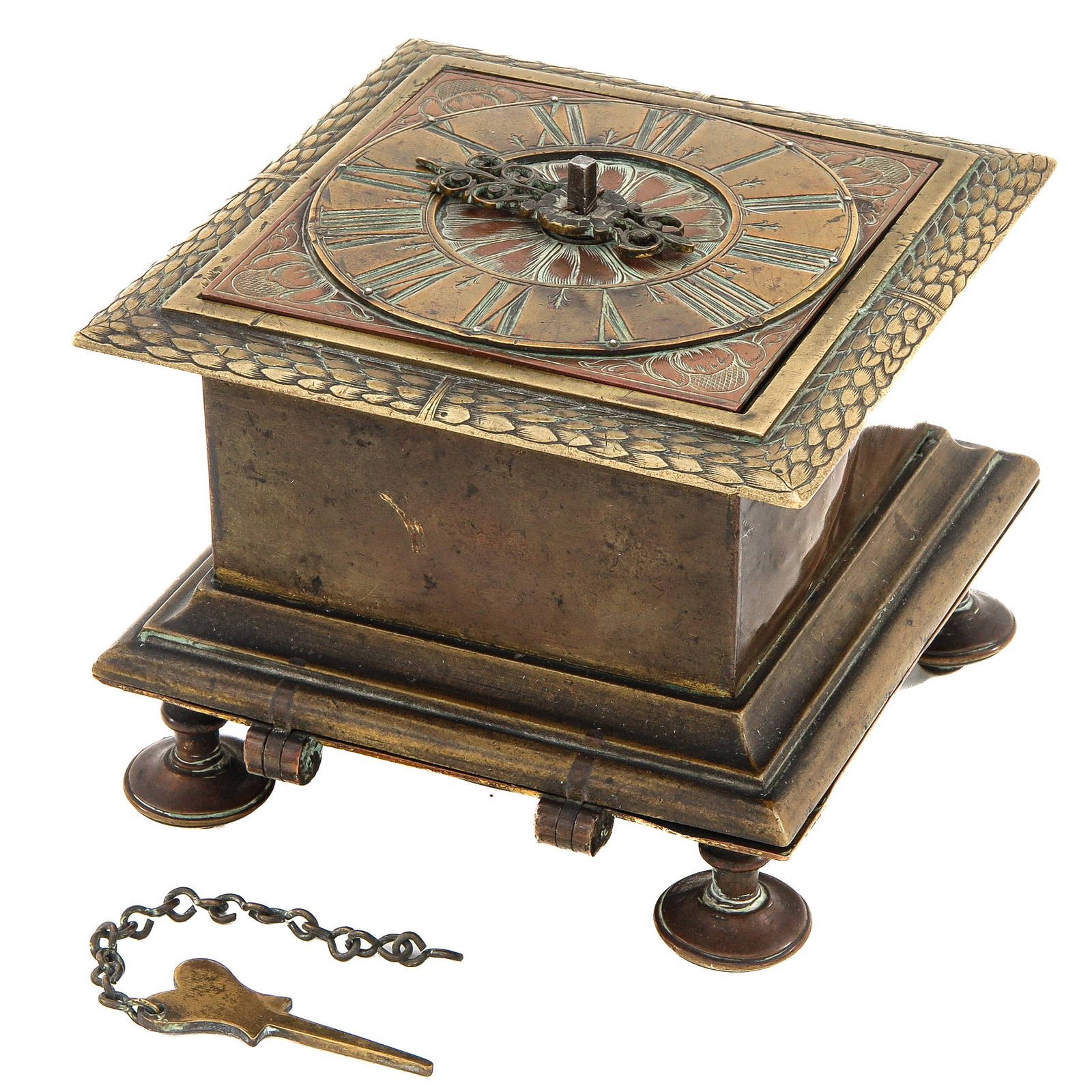 A 17th Century German Box Clock Auction