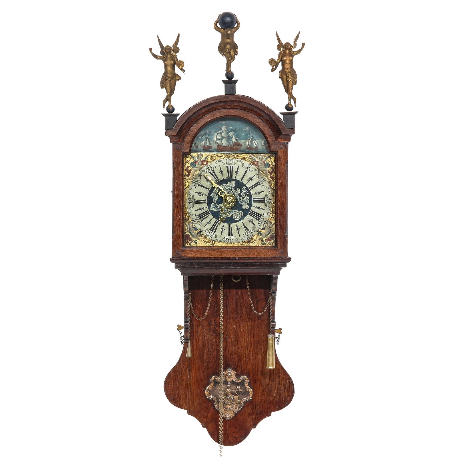 A Dutch Hanging Clock Auction