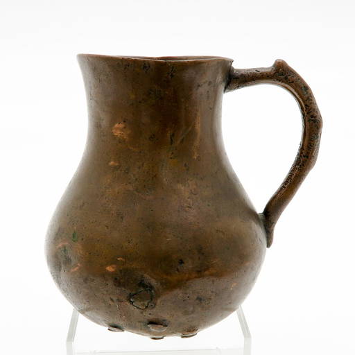 English 15th Century Bronze Medieval Measure Mug