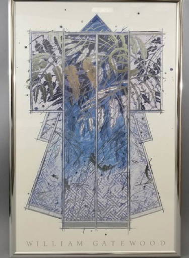 Well Framed Poster Of William Gatewood Kimono