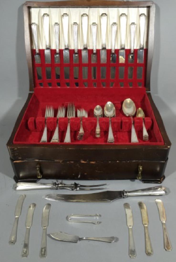 72 Pc Sterling Silver Birks Srvc for 6 Devonshire