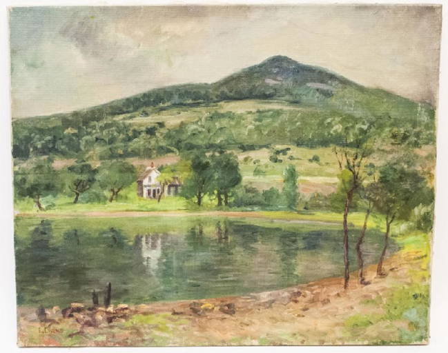 Ethel Evans American Landscape Oil Painting