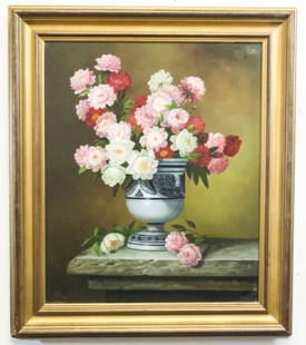 Lawrence Backer Painting