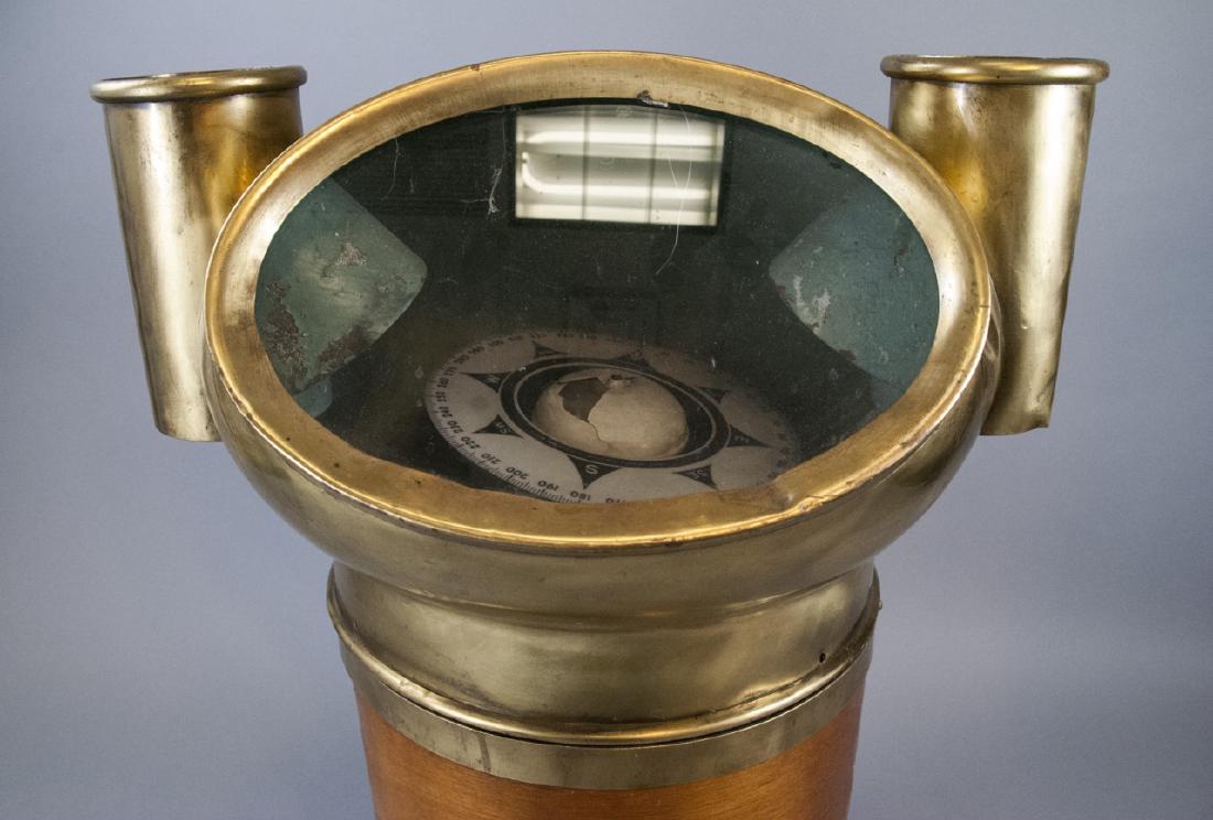 Kelvin & Wilfred O. White Co Binnacle Compass