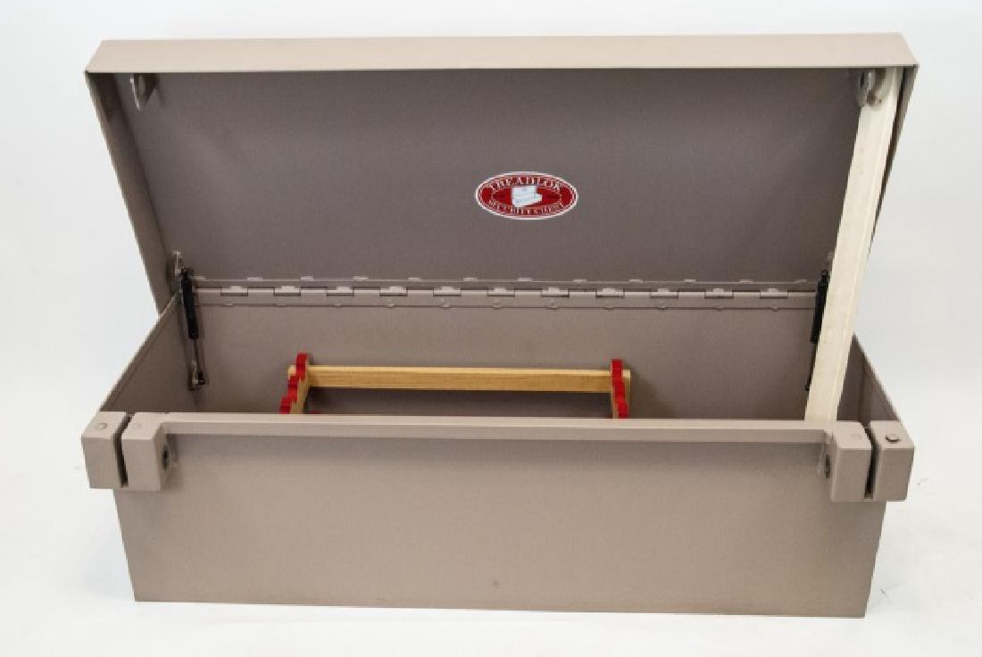 Vintage Treadlock Security Gun Case