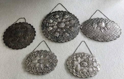 Turkish Silver Harem Mirror