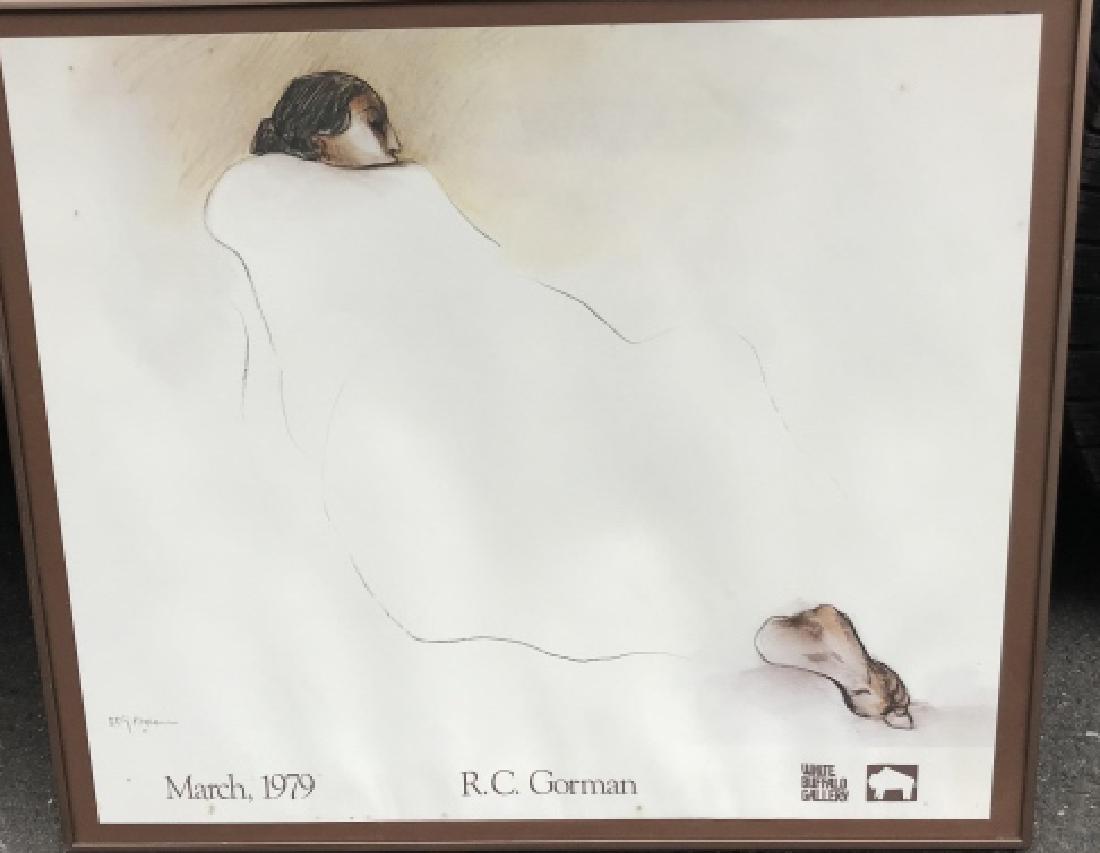 Rc Gorman Native American Art Signed Print