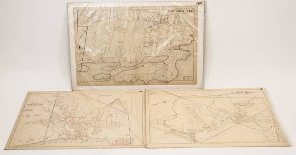 A Lot Of Three Hand Coloured 18th Century Philippine Maps