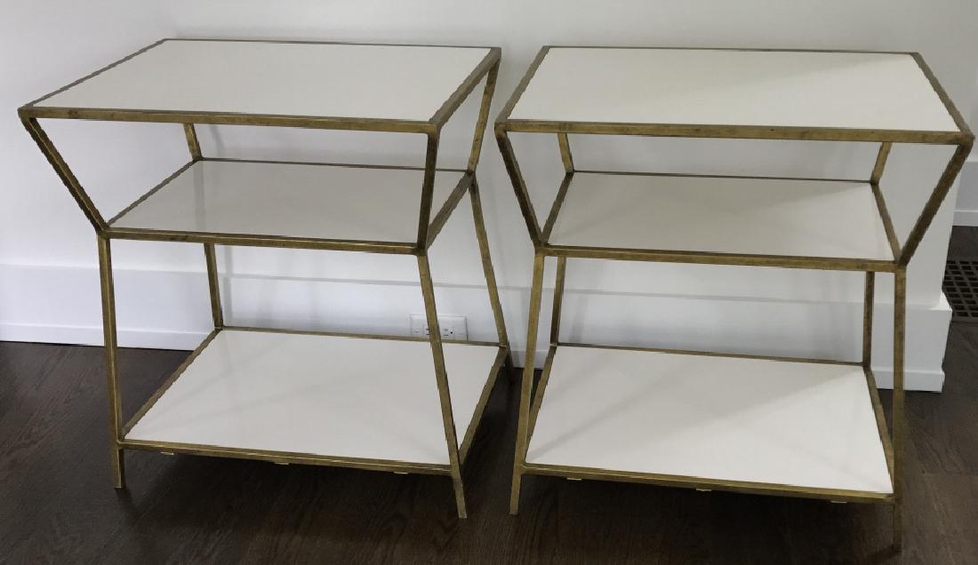 Pair Of Oly Studio Modern Side Tables
