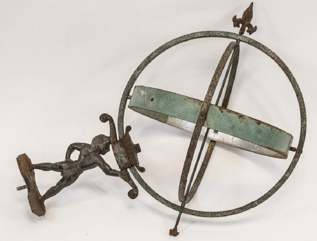 Cast Iron Greco Roman Figural Armillary Sphere - Aug 26, 2018 ...
