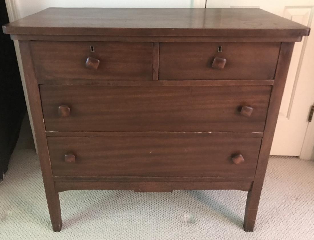 Antique Craftsman Style Chest of Drawers