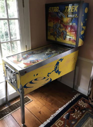 Vintage Star Trek Arcade Game / Pinball Machine
