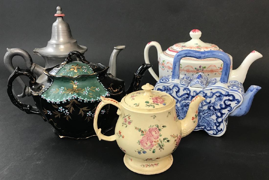 Collection Of Antique & Vintage Teapots