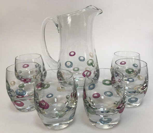 Contemporary Block Crystal Pitcher & Juice Glasses - Nov 24, 2018 ...