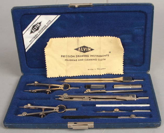 Vintage Made In Germany Architectural Drafting Set