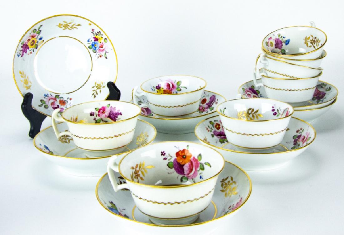 Antique Rockingham China Tea Service