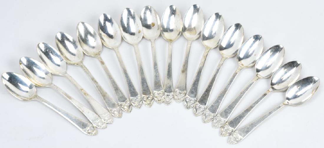 Victor & Co Coin Silver Waldorf Astoria Spoons
