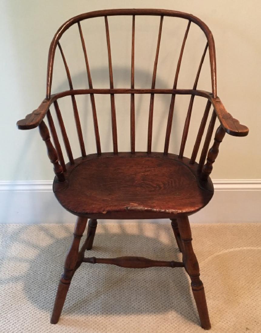 Hitchcock Style Spindle Back Arm Chair