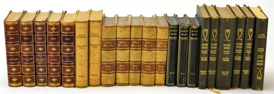 Antique German Book Collection