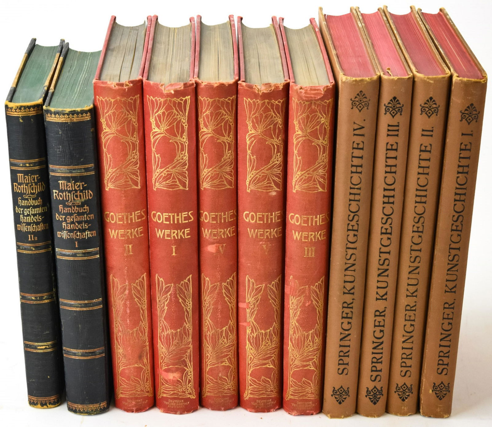 Antique German Book Collection