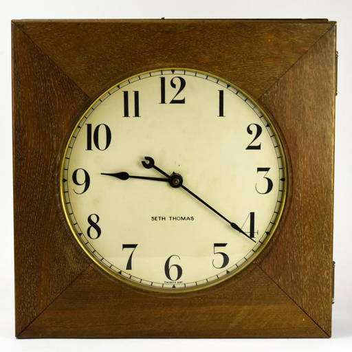 Large Seth Thomas 30 Day Clock