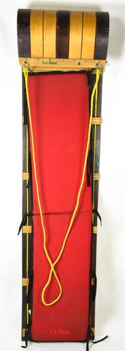 Vintage Ll Bean Toboggan Sled