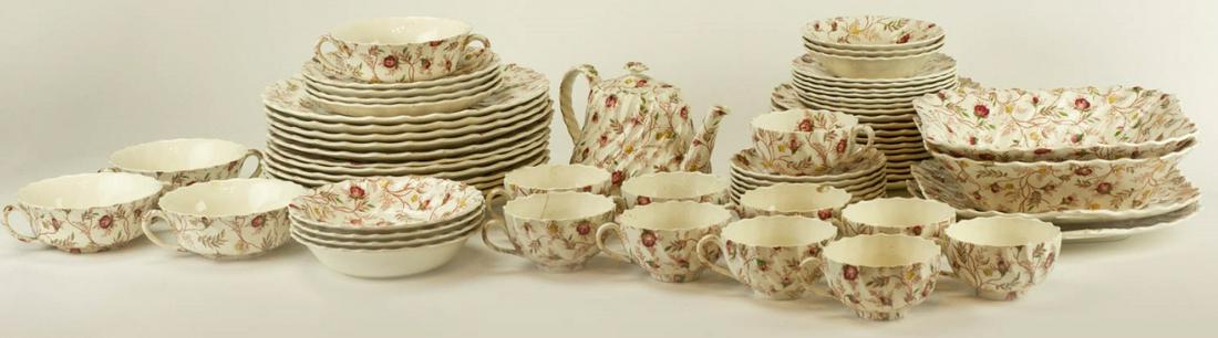 Copeland Spode England "rosebud Chintz" China