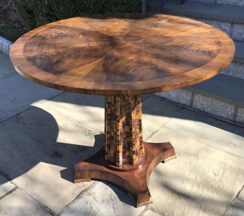 Contemporary Faux Tortoise Shell Mosaic End Table - Mar 07, 2020 ...