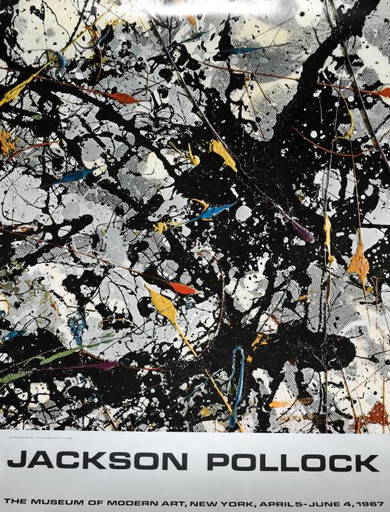 Jackson Pollock Museum Modern Art 1967 Poster