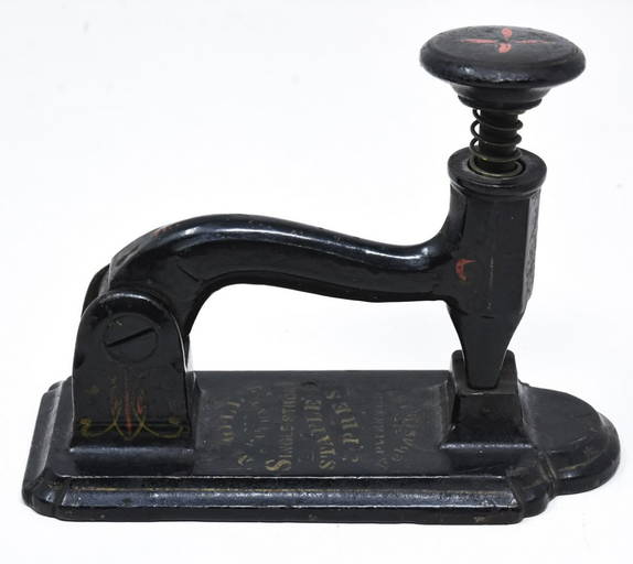 Victorian Cast Iron Mcgill’s Staple Press