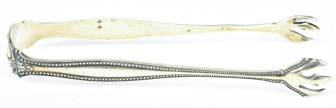 Sterling Silver Talon / Claw Motif Tongs