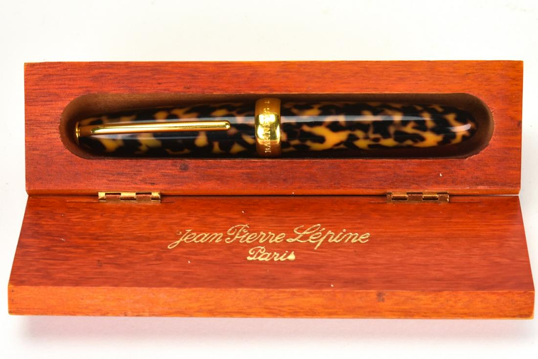 Jean Pierre Lepine Paris Cheetah Fountain Pen