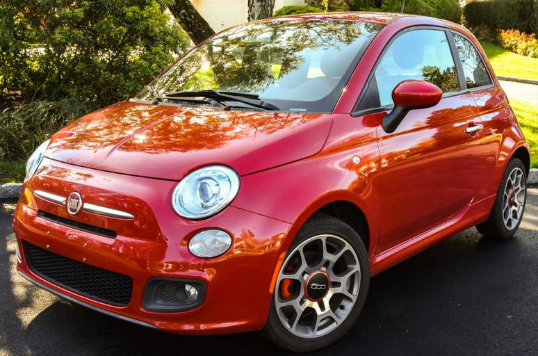 2012 Two Door Red Fiat 500l