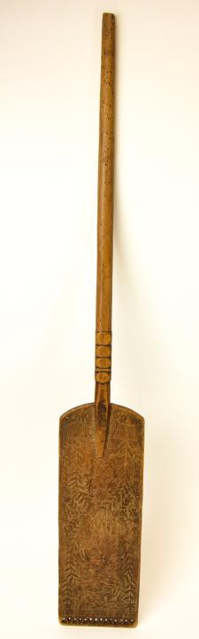 Antique Pennsylvania Dutch Carved Wash Paddle