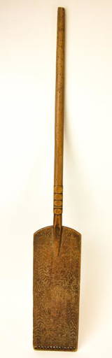 Antique Pennsylvania Dutch Carved Wash Paddle