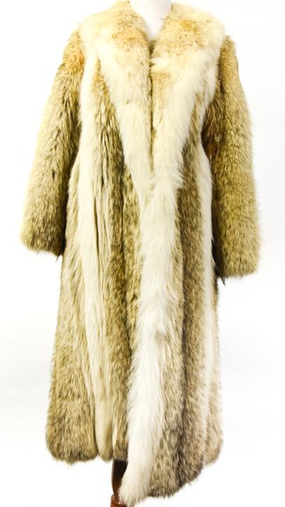 Full Length Coyote Fur Coat