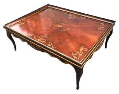 Troy Wesnidge Custom Made Wooden Map Drawer Coffee Table