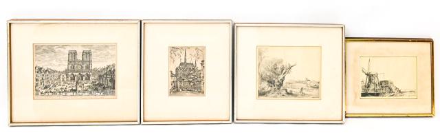 Rembrandt Etching By Rae Boer