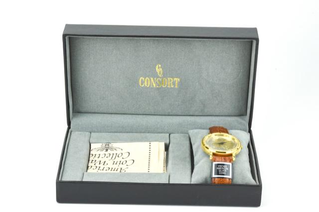 Vintage Consort American Coin Men's Watch