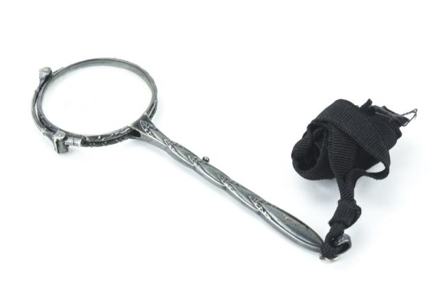 Antique Sterling Silver Lorgnett Glasses