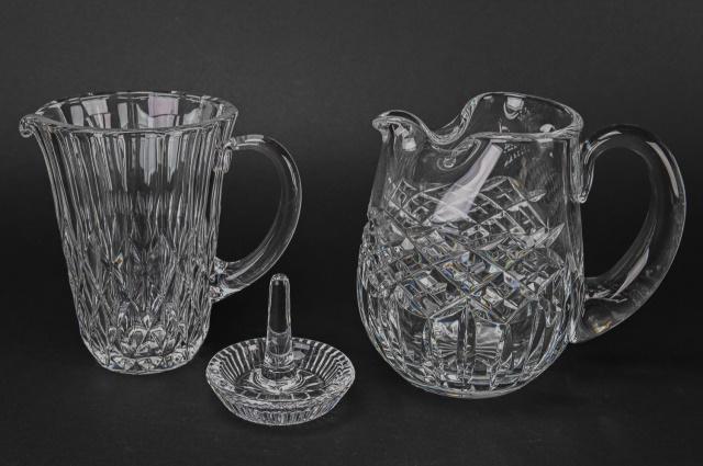 Waterford Crystal Pitchers / Jugs & Ring Holder