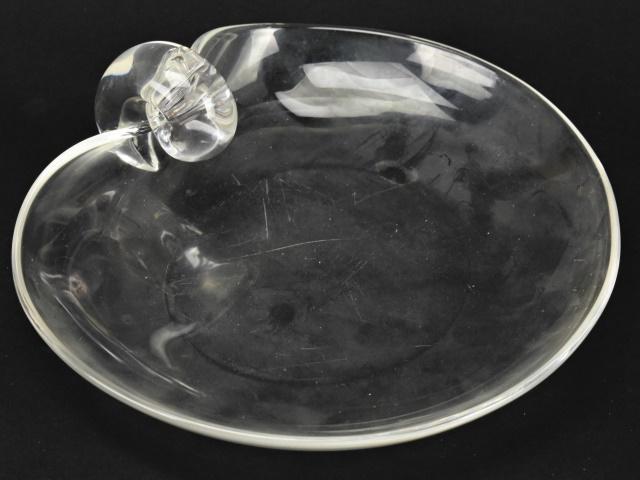 Steuben Crystal Olive Dish