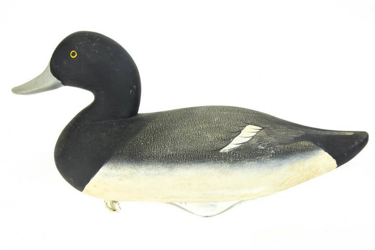 Vintage Duck Decoy Broadbill By Charlie Joiner