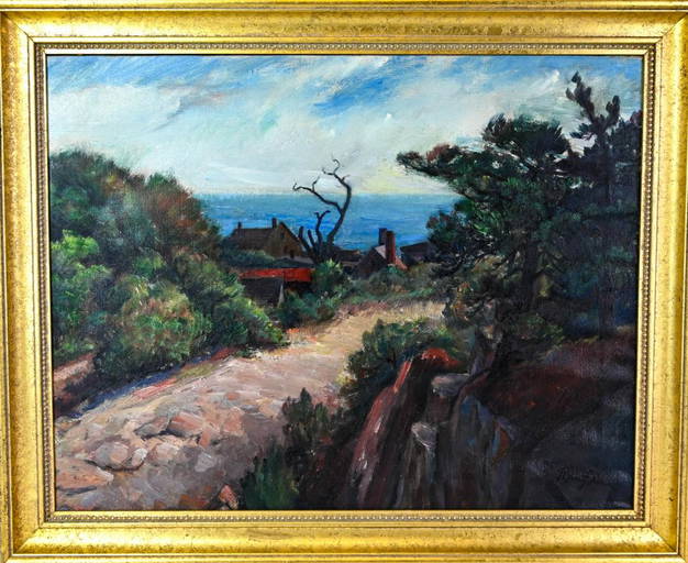 J Barry Greene Landscape Oil Painting