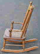 178: ANTIQUE CANE ROCKING CHAIR - Jan 28, 2012 | Aristocrat Auction ...