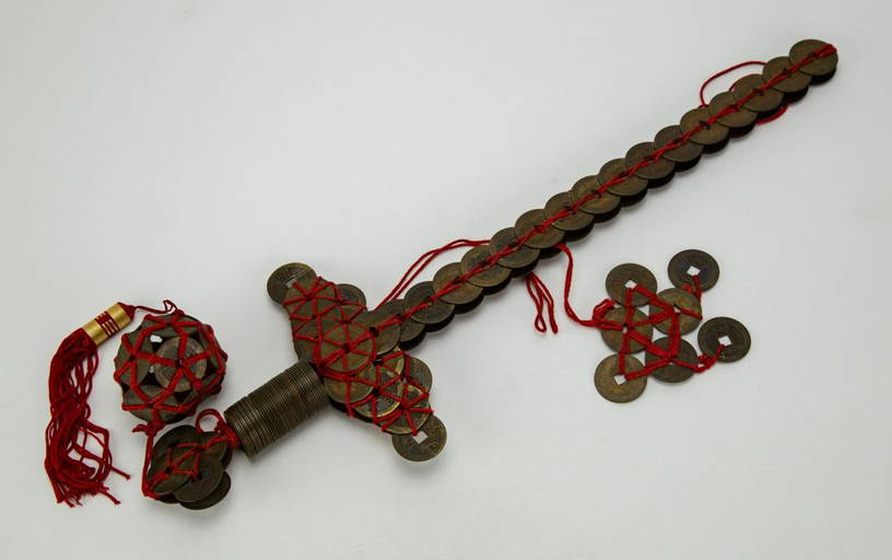 Antique Hanging Chinese Feng Shui Coin Sword - Dec 16, 2022 | Greenwich ...