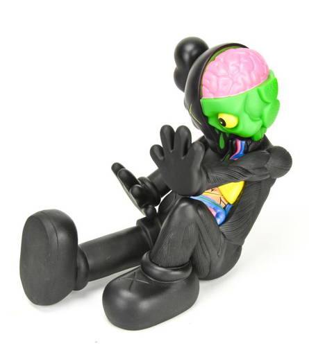 Kaws Seated Black Dissected Companion 2013