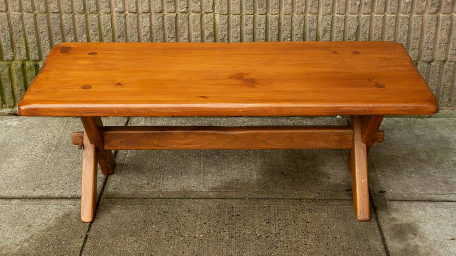 Drake Smith & Co Furniture Pine Wood Coffee Table
